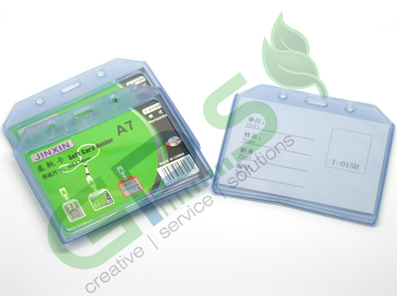 ID Card Holder DOT Design Printing